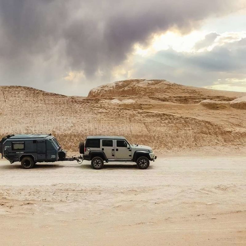 EXPLORER Off Road Off Grid Camper Njstar RV Off Grid Pop Up Camper