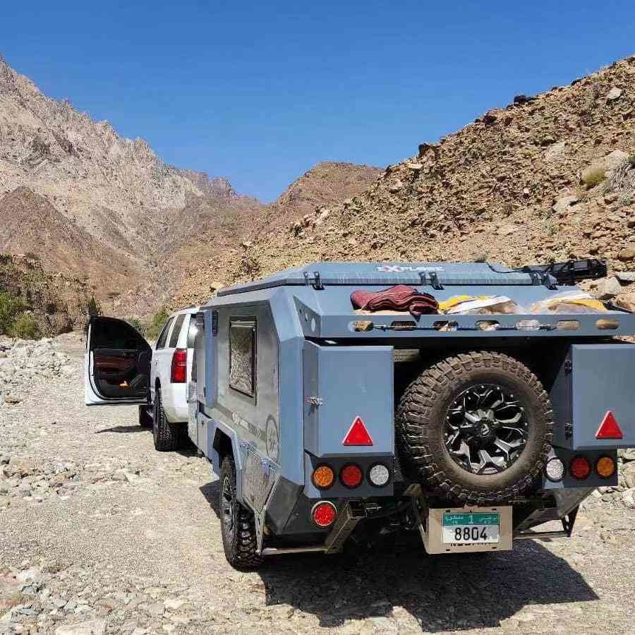 Family Use Off Road Hybrid Camper Customize Overland Travel Trailer