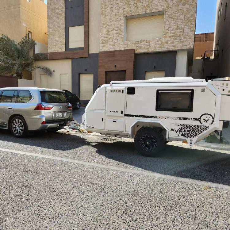 Offgriding Hybrid Caravan Off Grid Njstar Explore Trailer Small Pop Up ...