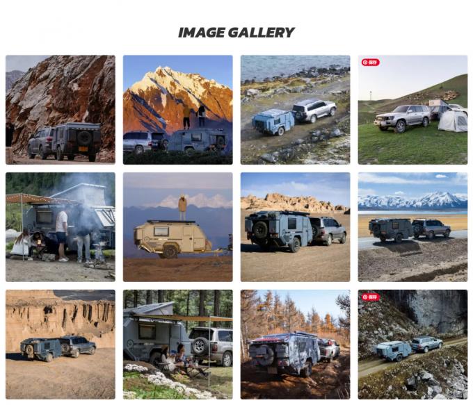 NJSTAR EXPLORER OFFROAD TRAVEL CAMPER TRAILER